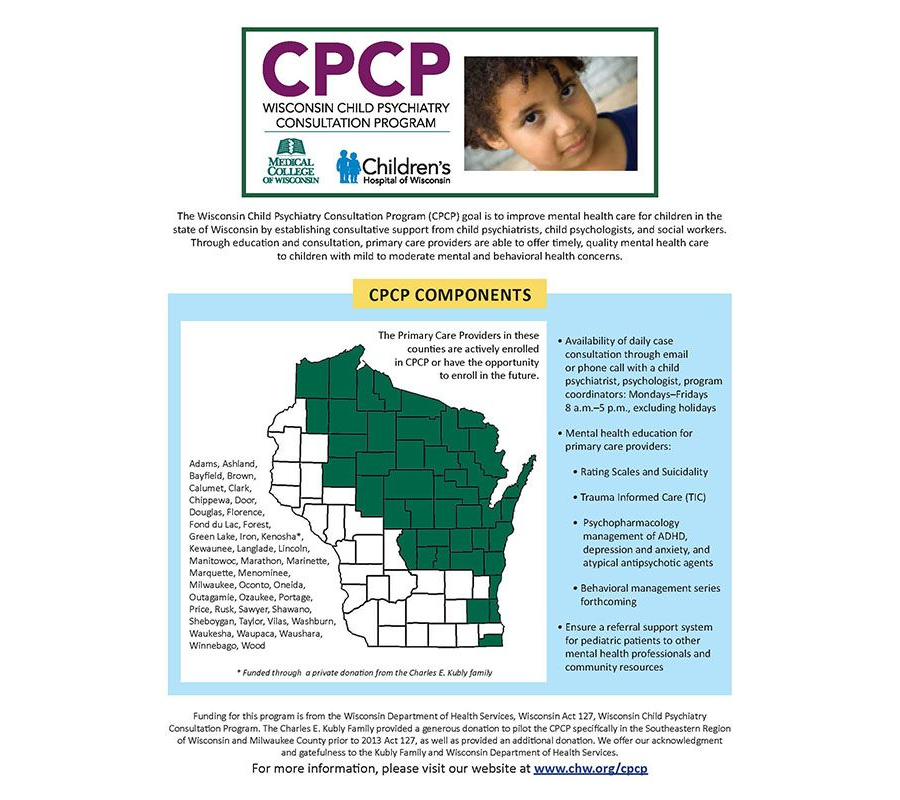 Child Psychiatry Consultation Program | WIAAP